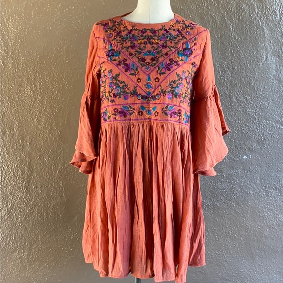 Umgee | Tops | Umgee Boho Style Embroidered Top S | Poshmark